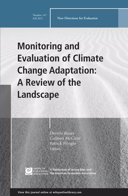 Monitoring and Evaluation of Climate Change Adaptation: A Review of the Landscape – download pdf ...