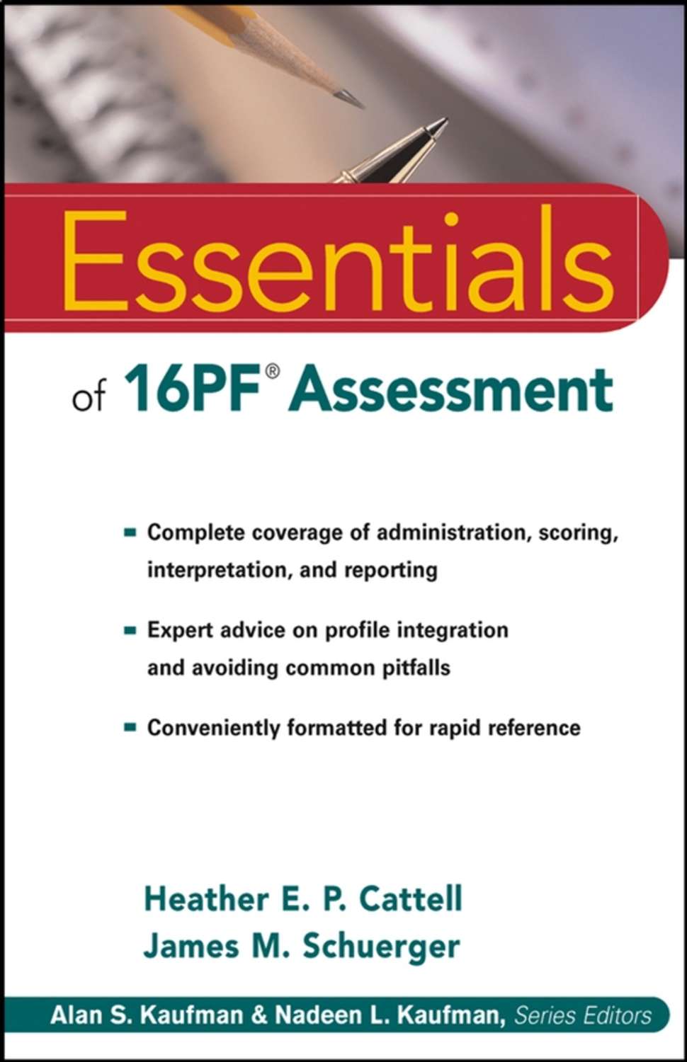 Heather Cattell E.P., Essentials of 16PF Assessment – download as pdf ...